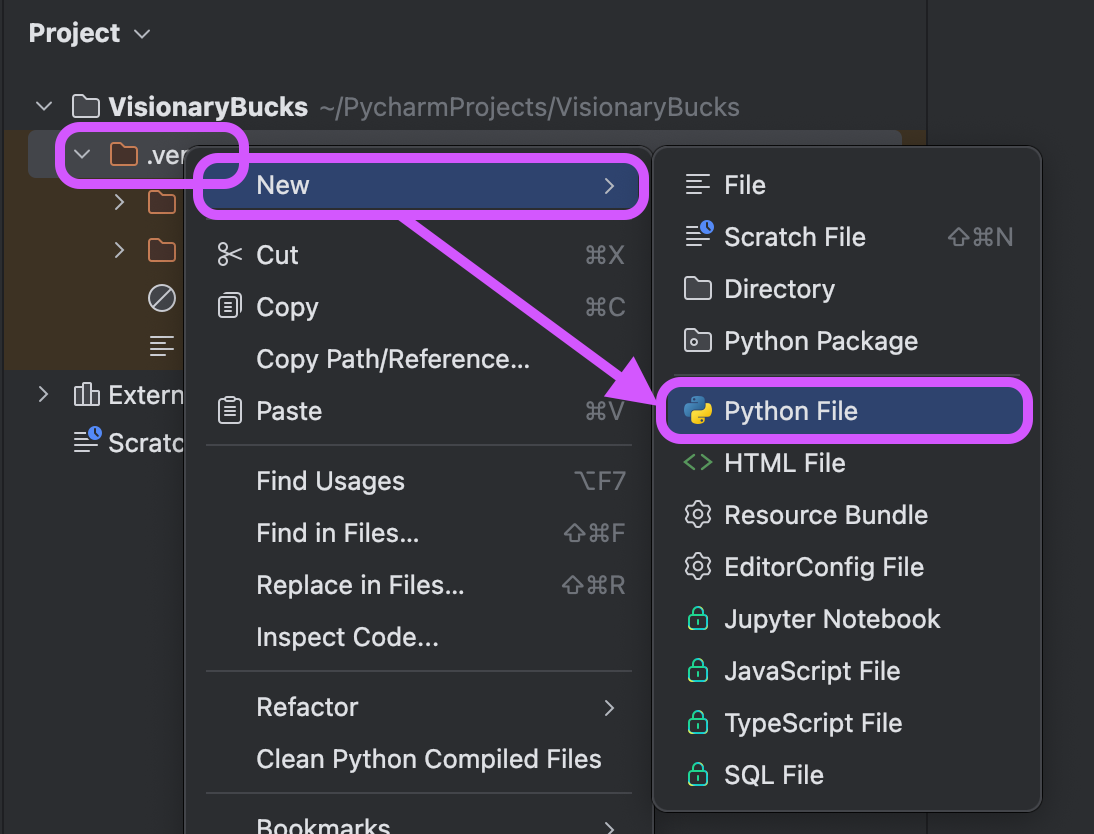初心者のためのPython基本講座：【第2回】PyCharmでプロジェクトを作成して動作確認しよう！ | Visionary Bucks