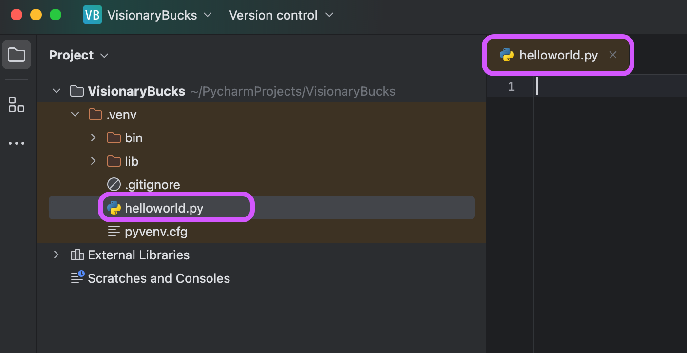 初心者のためのPython基本講座：【第2回】PyCharmでプロジェクトを作成して動作確認しよう！ | Visionary Bucks